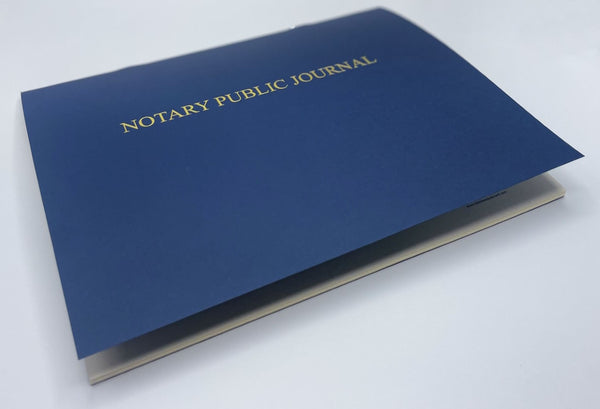 Soft Cover Notary Public Official Journal – Notaries Equipment Company